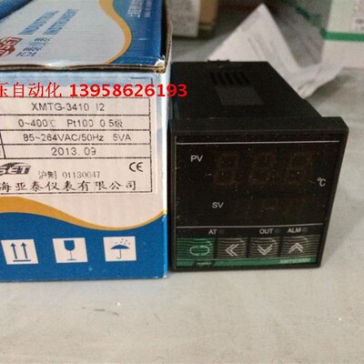 AISET上海亚泰 XMTG3000 XMTG-3410 I2 PT100 4-20mA输出 温控仪