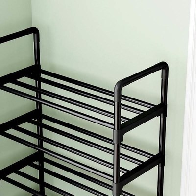 Shoe Rack Aluminnum Metal Standing Shoe Rack DIY Shoes Shelf