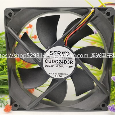 全新SERVO CUDC24B4/R/RS/Q/S/SQ/401 D3R 24V 变频器风扇12025