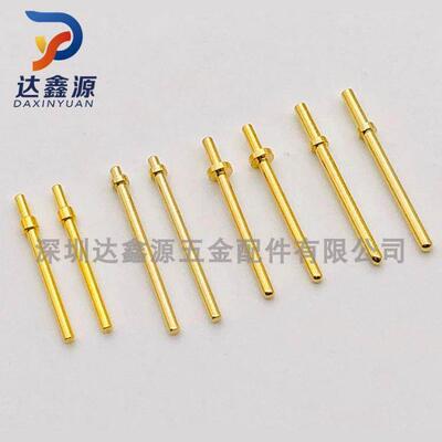 十字铜插针 PCB板传感器焊接端子0.9十字针铜针插针pin针现货供应