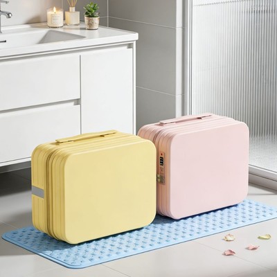 15寸拉链化妆箱小型行李箱手提