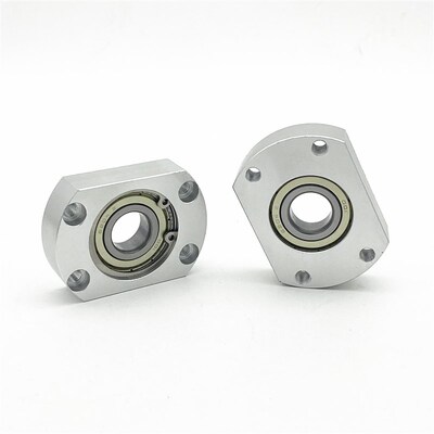 简易型 切边法兰轴承座组件 带座轴承支撑座 轴承固定座BGCA BACA