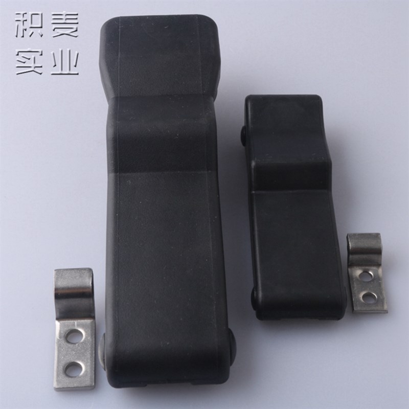 DK609电箱柜门搭扣 木箱隐藏式暗装卡扣工业设备箱门黑色塑料锁扣