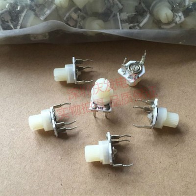 玻璃釉 可调电阻 微调电阻 电位器 085 卧式 1K 102 带手柄