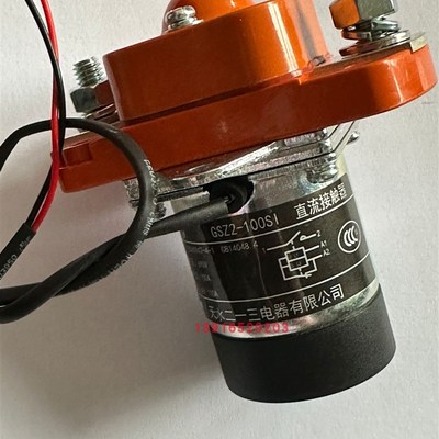 正品天水213二一三GSZ2-100SI P25单极直流接触器双线圈 带引线
