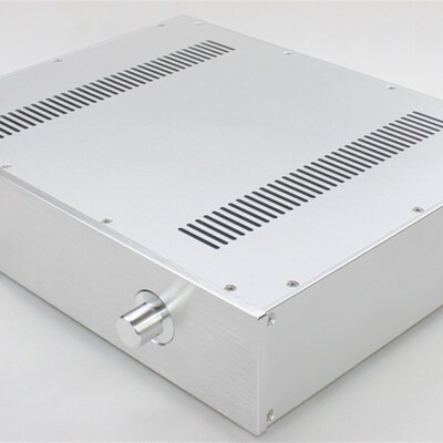 CJ0051-WA59 全铝   前级  胆机 功放 机箱430*343*92