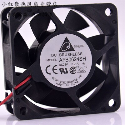 AFB0624EH/SH/HH/VH/H 全新台达 6025 24V 变频器风扇6cm散热风扇