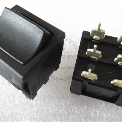 进口英国ARCOLECTRIC 867船型开关6脚3档翘板摇臂开关尖脚10A250V
