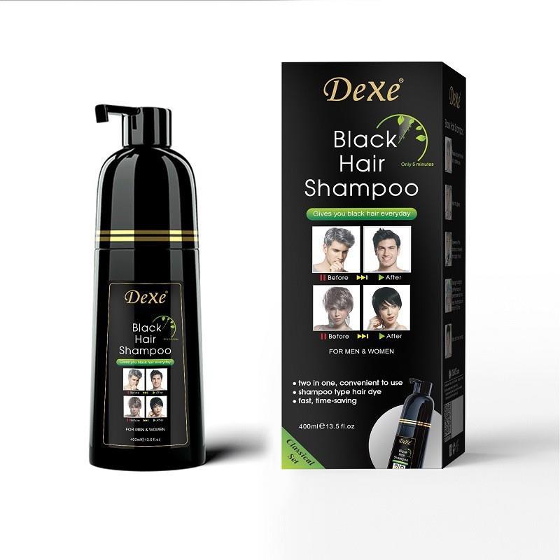 DEXE染发剂Balck hair shampoo 400ml/瓶