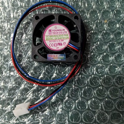 DFS401012M DC12V 0.8W 原装正品40*40*10MM轴流风扇静音三线散热