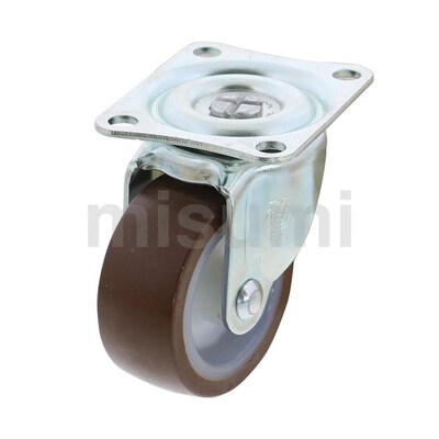 替代米思米CLGJ CLGK CLGS25/32/38/50/65/75-U/G 聚氨酯工业脚轮