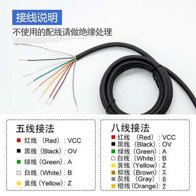 CHBG勃嘉光电编码器增量式编码器ZSM3806旋转编码器增量编码器