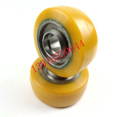 电动叉车轮子林德堆高车L10L12L14L16辅助轮平衡轮140*55/60-47