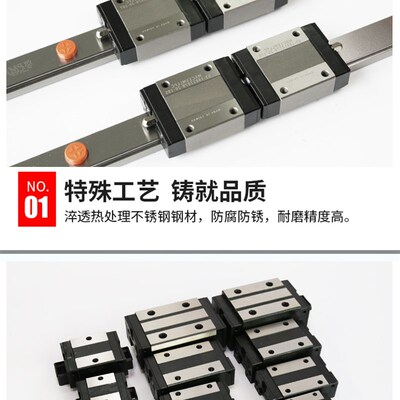 机械手直线导轨滑块MSB25SSSFCN/EGH20CA