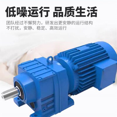斜齿轮减速机RF/R37R47R57R67R77R87R97R107R137R147变速器齿轮箱