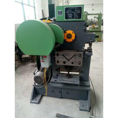 电联合XQJ冲直剪机圆钢扁钢切断机槽钢角钢下料机厂家现动货销