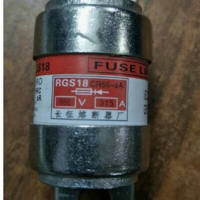 RGS18-100A快速熔断器CR6L 600V 100A保险管/保险丝 315A 200A