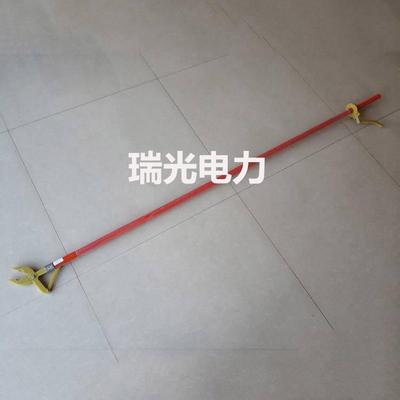 尖FQB嘴缘操作绝尖嘴夹线钳钳长柄高压导线夹钳电力杆绝缘头夹钳