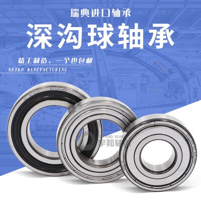进口SKF轴承6307 6308 6309 6310 6311 6312 6313 2RS1 2RSH 2ZC3