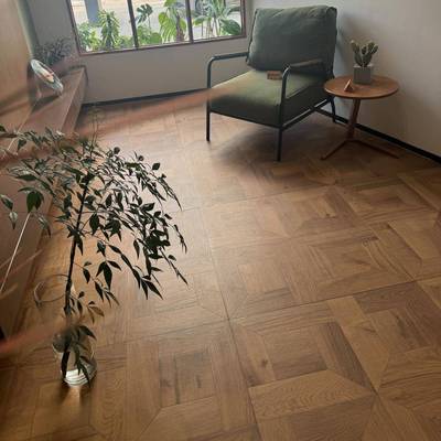 法式中卧古风地0砖凡尔赛木纹砖800X80客厅室通101112铺仿木花地