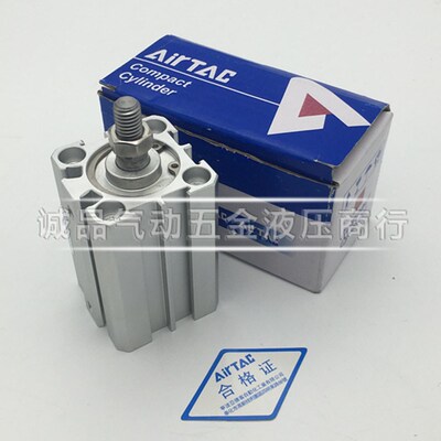亚德客薄型气缸SDA25X5X10X15X20X25X30X35X40X50X6075X100SB外牙