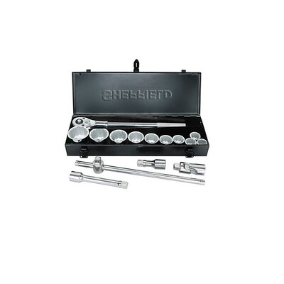 正品钢盾S010015 15件套 30mm-60mm 套筒组套 19MM系列公制组套