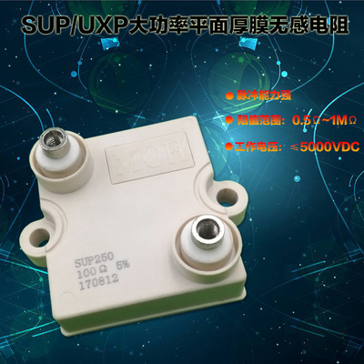 SUP UXP大功率新能源脉冲预充无感厚膜电阻250W300W500W600W800W