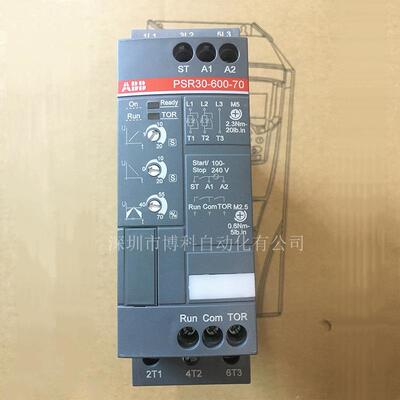 AB控B软启GTO动器SR系列P3SR72-600-11全新软起动器制器101P4124