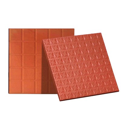 红缸砖600*600楼顶天台广场吸水防潮红地砖饭店厨房防滑砖W500*50