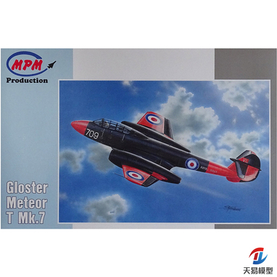 天易模型 Special Hobby 1/72 流星 Meteor T Mk.7教练机 72548