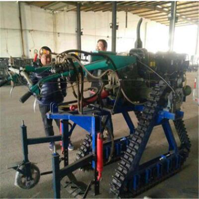 厂家直销履带挖葱机快速自动葱姜收获机新款现货起葱机不伤葱叶