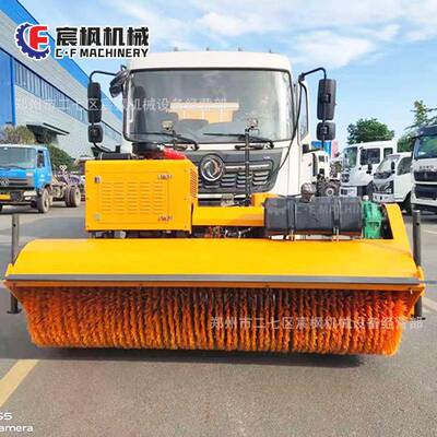 除雪滚刷市政公路载扫XBR季雪滚刷大型冬路面环卫车式辆加车装扫