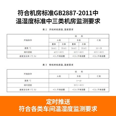 精创(elitech)RCW-800W温湿度监控水浸报警wifi远程温度记录