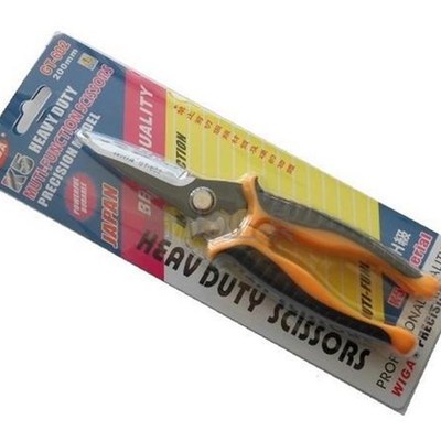 WIGA台湾威力钢GT-601/GT-602工业级强力型剪刀不锈钢剪线管剪8寸