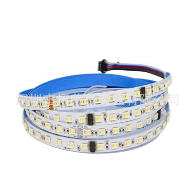 DMX512 5050RGB+CCT 双色温4000K 6000K DC24V编程写码舞台灯带