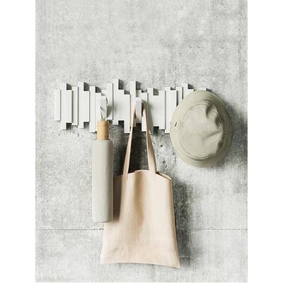 Umbr钥挂钩创意墙壁挂a衣架墙上置物架门VCW口关匙玄装饰琴键挂钩