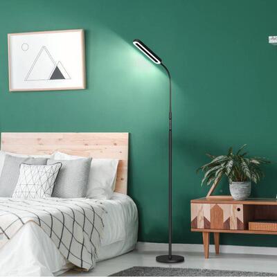 led落地灯超亮客卧室床头MF18807立式灯落地阅读灯钢琴台灯厅工书