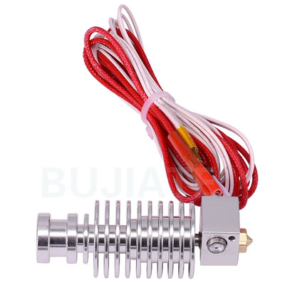 3D打印机配件 J-head金属挤出头E3D V5挤出机喷头远近程1.75 /3mm