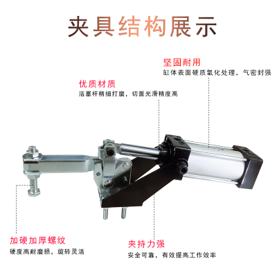 气动快速夹具 夹钳CH HS GH MP 12130A 12265 20820 12047A 12050