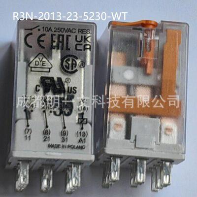 R3N-2013-23-5230-WT工业继电器Relpol 3PDT; Ucoil: 230VAC;全新