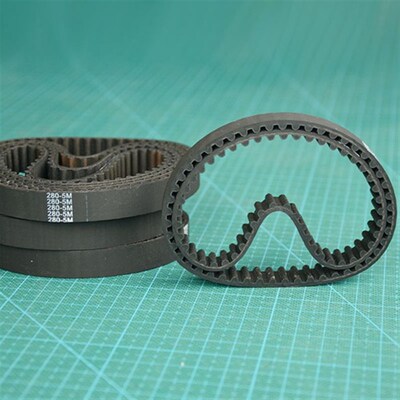 HTD5M-12环形同步带 290MM   5M闭口同步带 精确定位