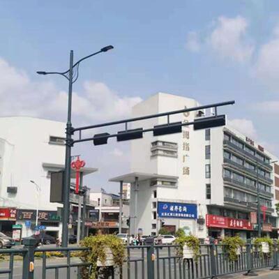 厂商批供货道路交无品牌/通监控立杆 口繁路华摄像头支量架电子警