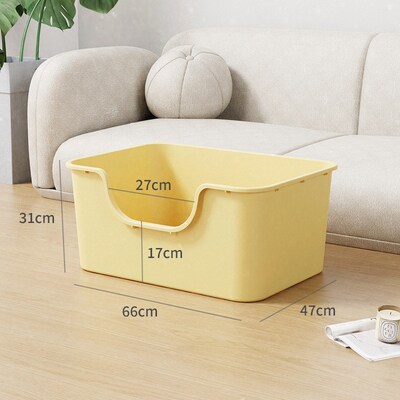 巨型猫砂盆超特大号p全半封闭猫厕所猫沙盆子防外溅猫屎盆工厂