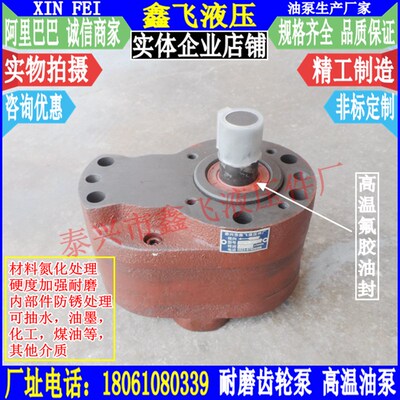 高温泵CB-BSH80水齿轮泵TCB-BSH100化工泵LB-BSH125耐酸碱油泵