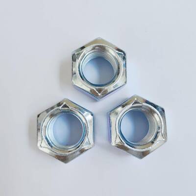 DI现N80v六母角全金属压点锁紧螺JETM10910级蓝白锌货