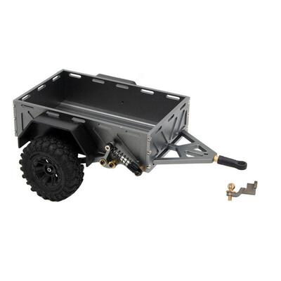 Traxxas 1/18 TRX4M 路虎烈马 小拖车 无损安装 仿真拖车 心情件
