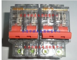 透明断路器 DZ47-63/2P C32A C16 C40  家用保护器 小型断路器