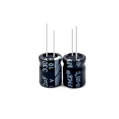 LFMZ电解电容10v330uf 6x7/6x12长寿命铝电解电容普通/绿金高频