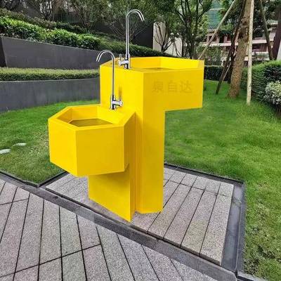 小户外直饮水台304不锈外钢公共饮水直台661室饮水台区饮水机