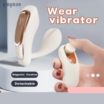 Wear vibrator telescopic G-spot clitoral stimulator Wireless